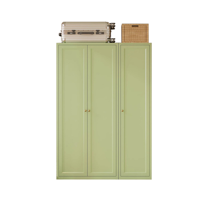 豫摩威奶油风铁艺阳台柜