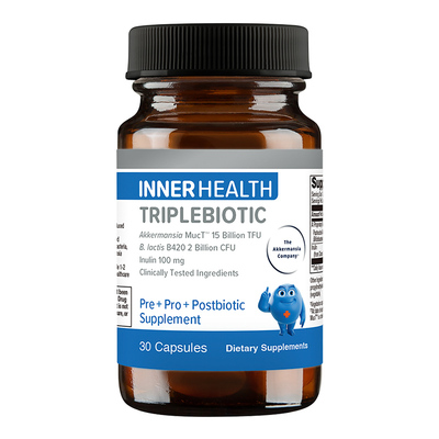 INNERHEALTH茵澳斯AKK瘦子菌 调理肠道成人益生菌 经典版B420