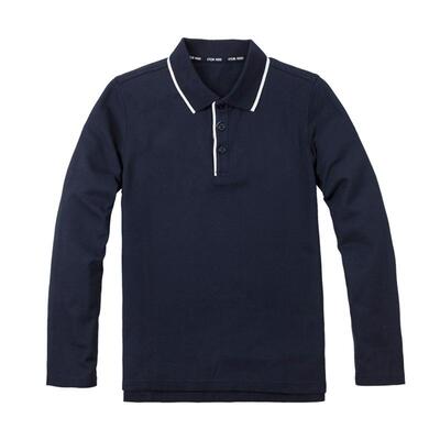 伊顿纪德英伦男款学院长袖t恤