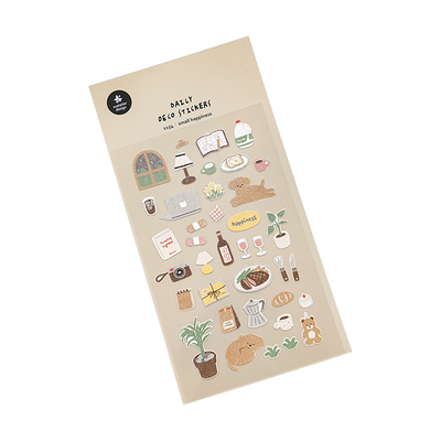 韩国Suatelier装饰贴纸40款