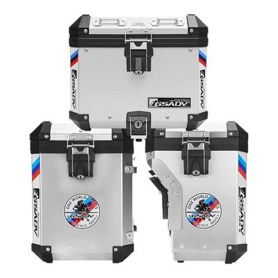 GSADV铃木800DE三箱尾箱边箱护杠