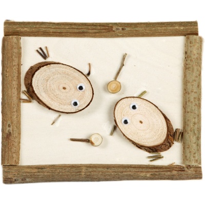 树枝材料松果装饰天然diy