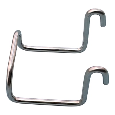 长条洞板挂钩304不锈钢