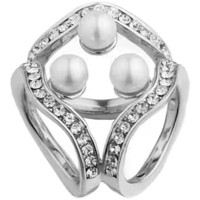 高档一体百搭超长保色时尚丝巾扣