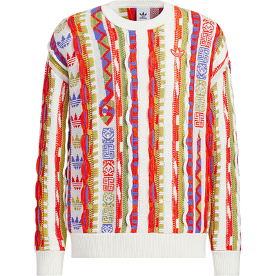 Adidas/阿迪达斯正品三叶草男女款针织运动保暖毛衣JL8371