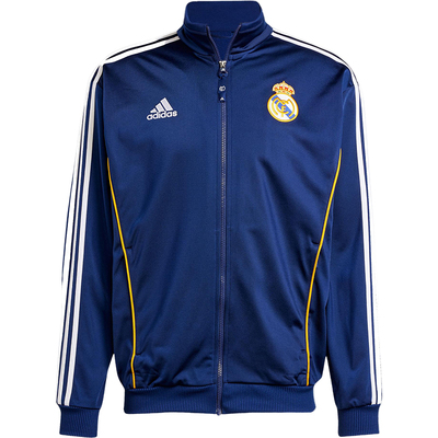 Adidas/阿迪达斯正品REAL MADRID男士立领运动宽松足球外套JW1993