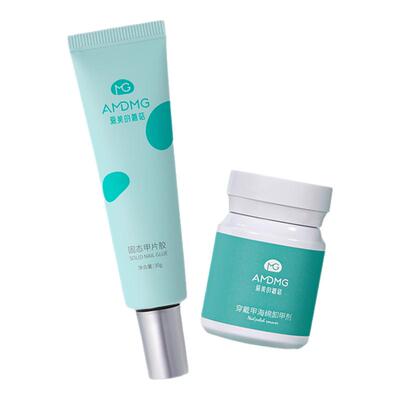 穿戴甲专用不伤甲固态贴片胶美甲快速卸甲水海绵按压卸除剂浸润液