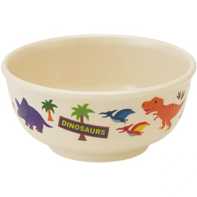 日单斯凯达汽车皮卡丘新干线角落生物恐龙宝宝辅食碗儿童吃饭碗