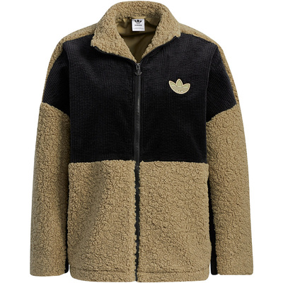 Adidas/阿迪达斯官方正品 SHERPA MIX W 仿羊羔绒女子外套HY4256