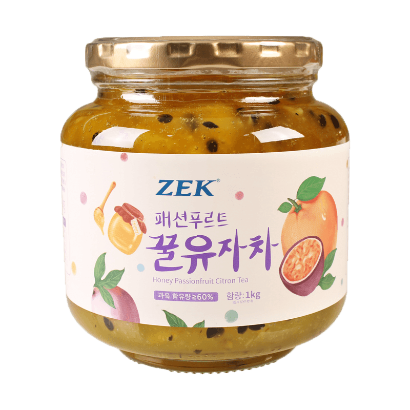 zek蜂蜜百香果柚子茶进口果茶