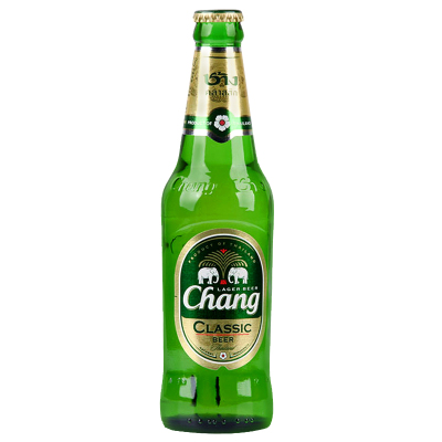 泰国进口 Changbeer泰象啤酒苏打水胜狮啤酒320ml6瓶24瓶