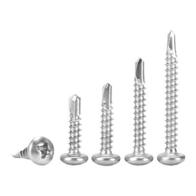 批发不锈钢圆头螺钉自攻燕尾