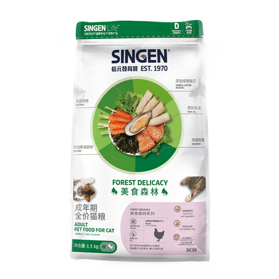 信元发育宝果蔬添加成猫粮1.5kg