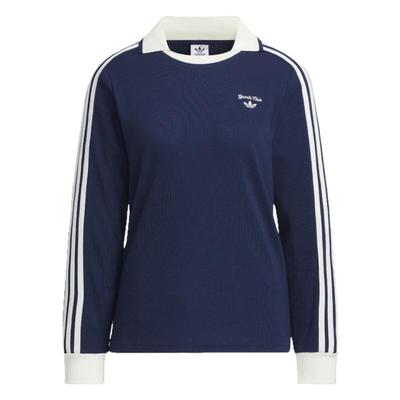 阿迪达斯胡麟鹏同款运动女POLO衫