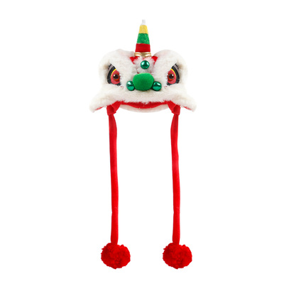 吉仔仔猫狗通用新年喜庆宠物帽