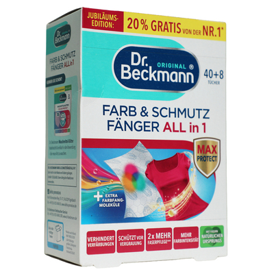 贝克曼博士洗衣防染巾48片