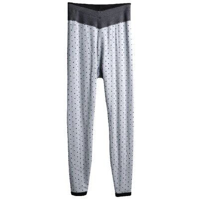 天然蚕丝双层加厚保暖裤