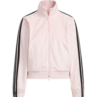 Adidas/阿迪达斯官方正品2025 STORY女士丝绒立领短款外套KC0174