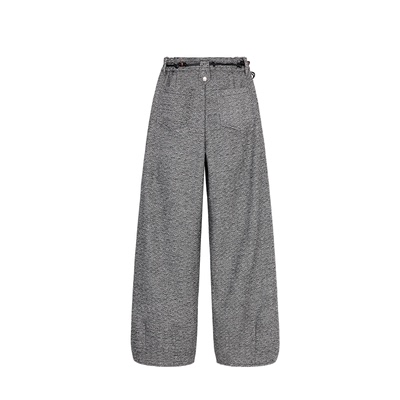 山谷少年时尚复古宽松个性长裤