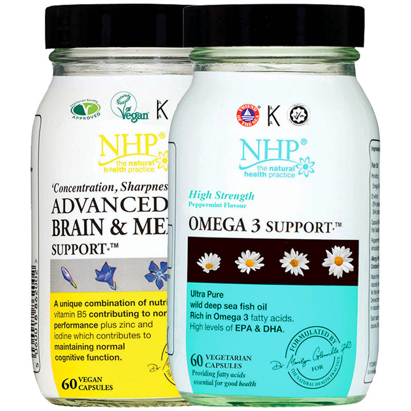 NHP记忆力补脑dha神经酸增强提高学生高中生高考青少年儿童鱼油_虎窝淘