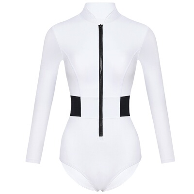 AquaPlay连体泳衣女士露背显瘦