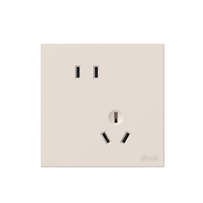 Simon/西蒙香槟金开关插座I6air