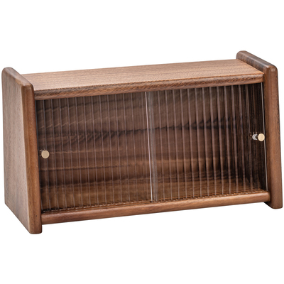 胡桃木桌面茶杯架子茶具收纳架