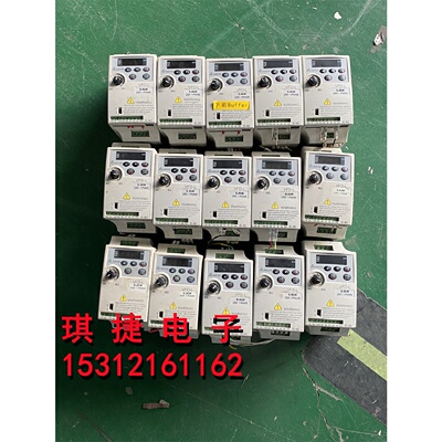 议价台达VFDL系列变频器VFD007L21A单相220v0.75kw成色漂亮包好