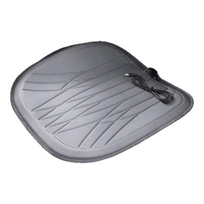 冬季汽车加热坐垫保暖12V24V点烟器车用电热车载座椅电加热座垫