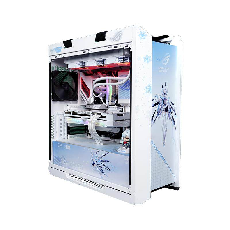 ROG主板DIY组装机i7 12700KF/i9 13900KF/RTX4080显卡吹雪定制玩家国度主机电脑白色全家桶华硕电竞台式整机_虎窝淘