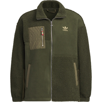 Adidas/阿迪达斯三叶草男子运动仿羊羔绒外套HY7286