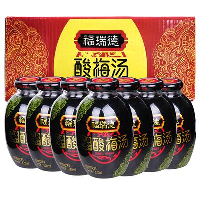 福瑞德桂花酸梅汤整箱320mlx12瓶