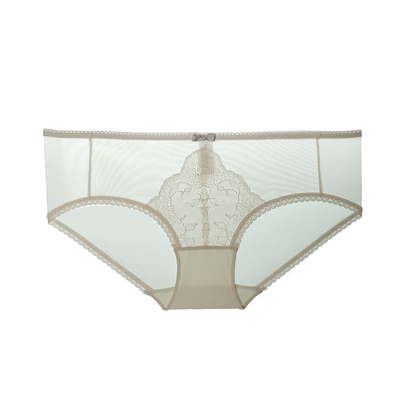 梧桐本色内裤女中低腰平角裤