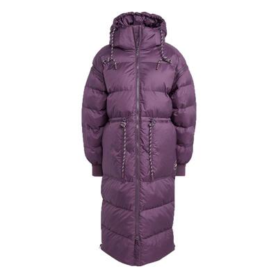 现货秒发 adidas stella 长款加厚连帽可拆卸棉服棉衣IX3082 3081