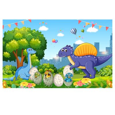 儿童房间墙壁装饰画壁卡通卧室背景海报墙贴自粘画客厅艺术墙面