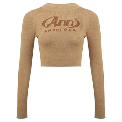 ANNANDELMAN短款修身针织衫