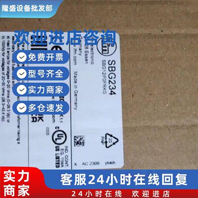 议价IFM易福门全新原装正品SBG234 SBG233