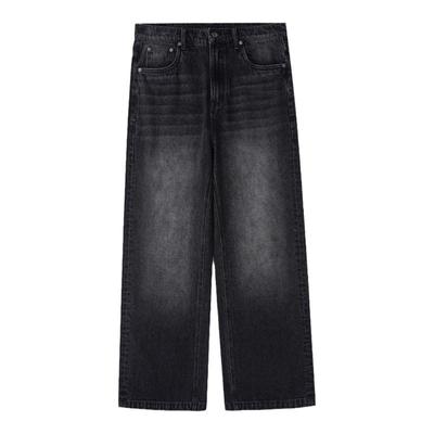 DIMC复古水洗套色牛仔裤