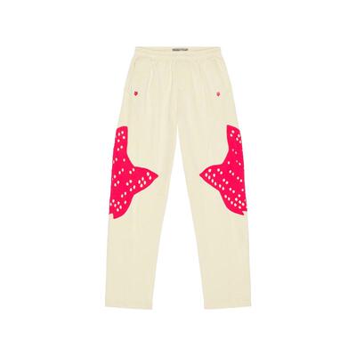 Kiko Kostadinov PERFORATED 慢跑裤 奶油色REVOLVE小众新款