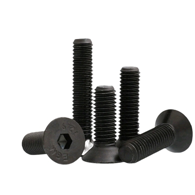 电镀黑镍12.9级高强度沉头内六角