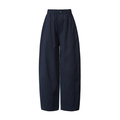 逸阳夏季薄款休闲显瘦九分哈伦裤