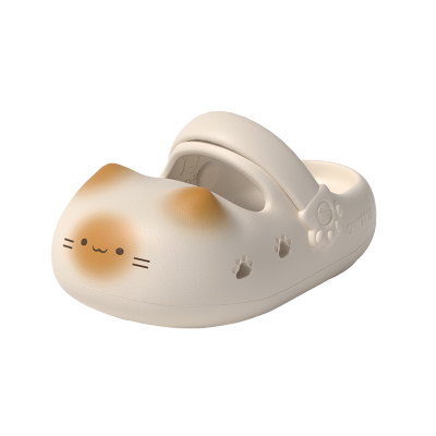 chikoku猫爪厚底玛丽珍洞洞鞋女