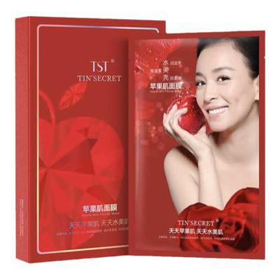 TST庭秘密苹果肌补水保湿早安面膜贴女5片10片紧致舒缓面膜