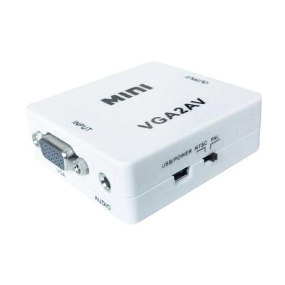 VGA带音频莲花线台式机