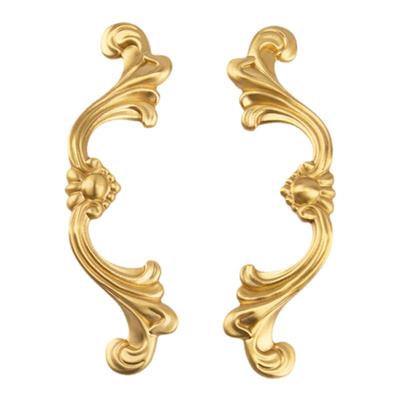 铜匠师衣柜橱柜拉手法式黄铜