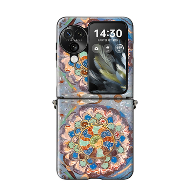 敦煌风莲花适用pocket2手机壳