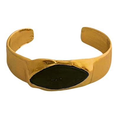 ABOAB手镯925银青金石玛瑙红石