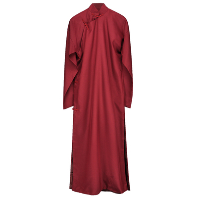 民国长衫毕业照相声大褂伴郎服