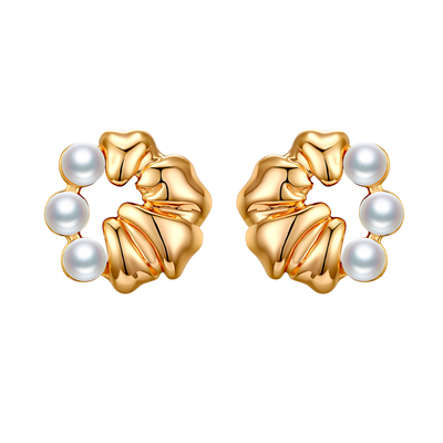 BRI.R/佰色传情S925银珍珠耳钉