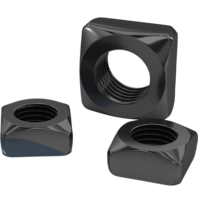 黑色304不锈钢四方螺母DIN557